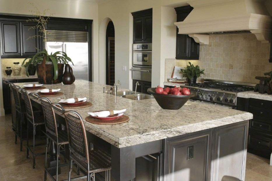 Snow Fall Granite Countertops in Atlanta - MC Granite Countertops