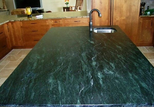 Green Soapstone Polished Soapstone Countertops in Atlanta- MC Granite ...