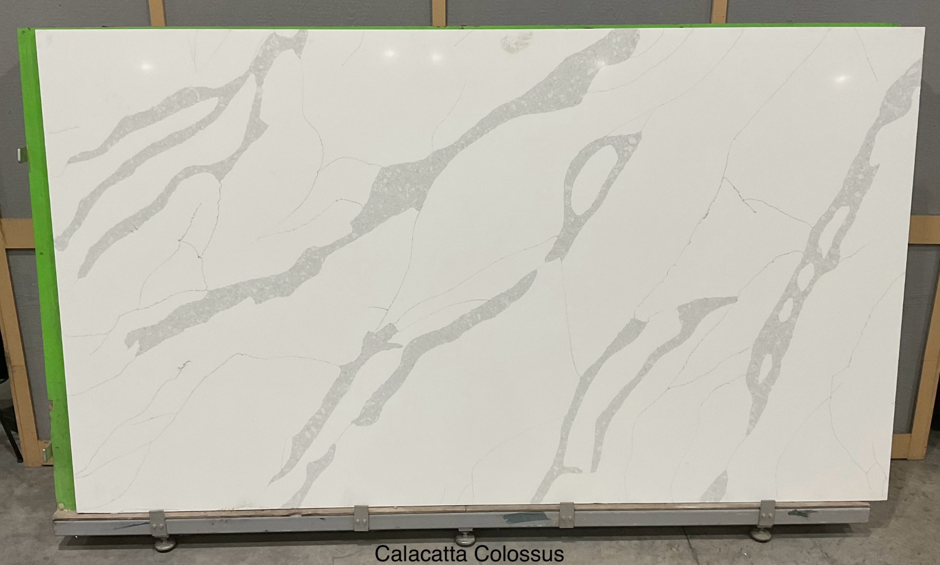 Calacatta Colossus Polished Quartz Countertops in Atlanta- MC Granite ...